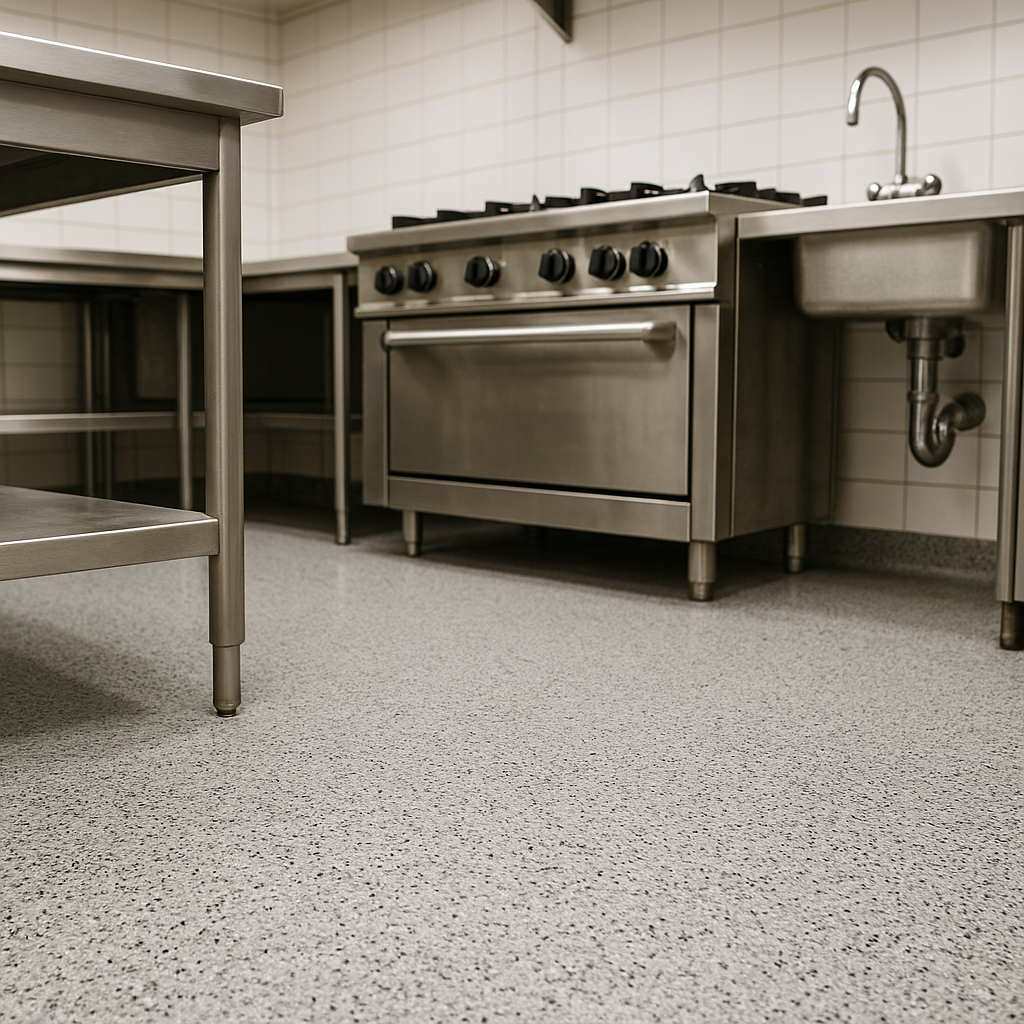 What’s the Best Floor Coating for a Commercial Kitchen? | Titan ...