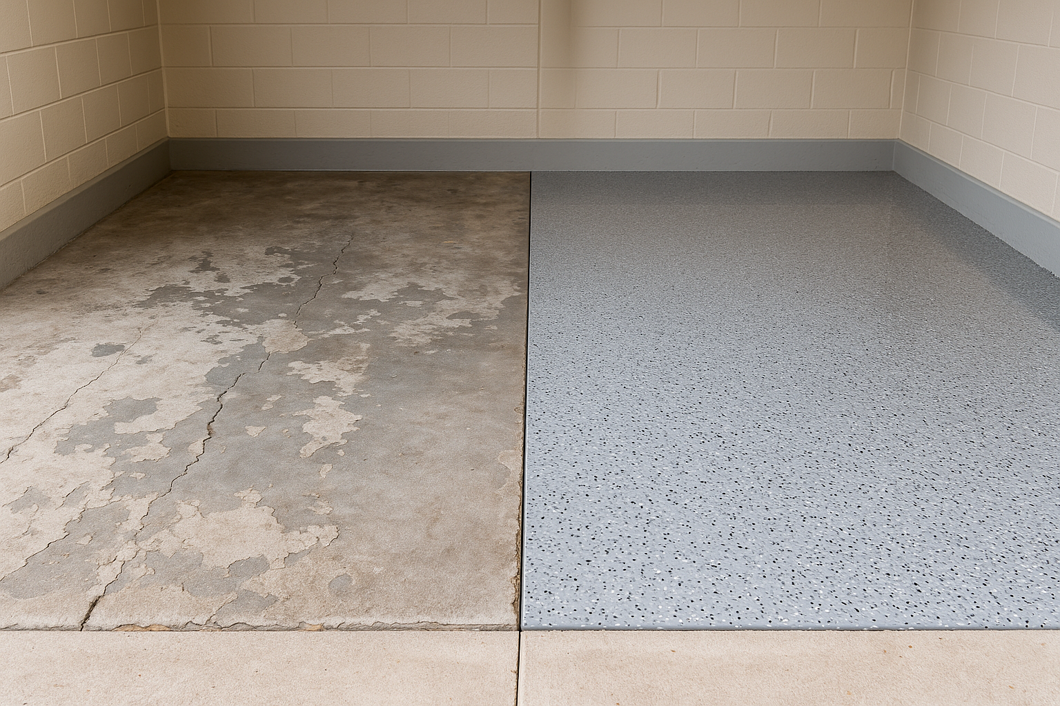Can You Apply a New Coating Over Old Concrete? | Titan Concrete Coatings